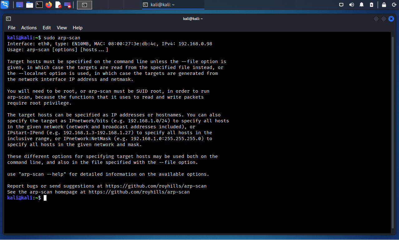 arp-scan | Alonso Caballero / ReYDeS