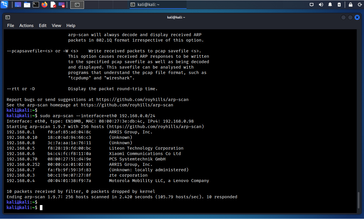 arp-scan | Alonso Caballero / ReYDeS