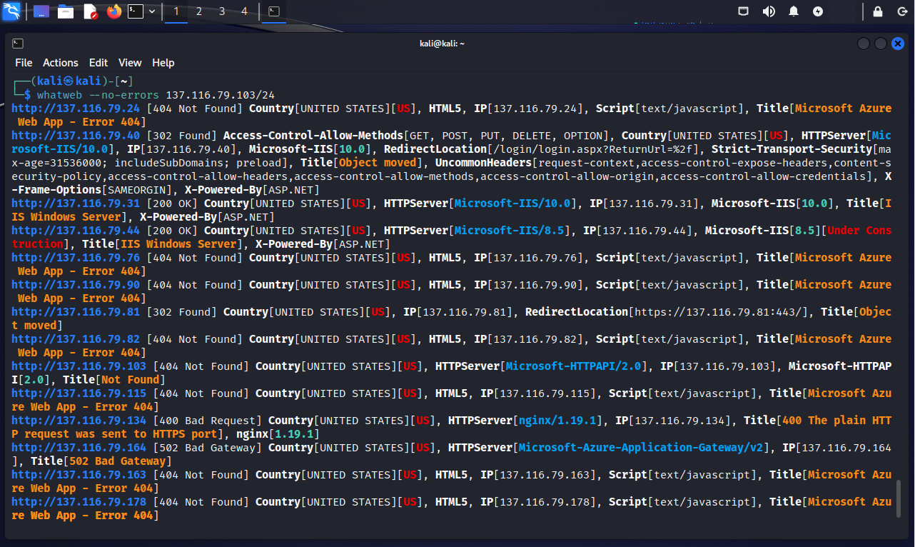WhatWeb | Alonso Caballero / ReYDeS