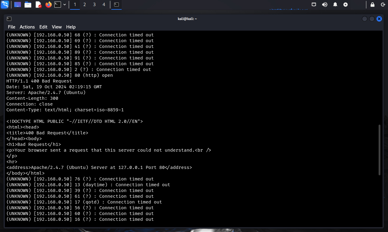 Captura de Banners TCP utilizando la Herramienta Netcat | Alonso ...